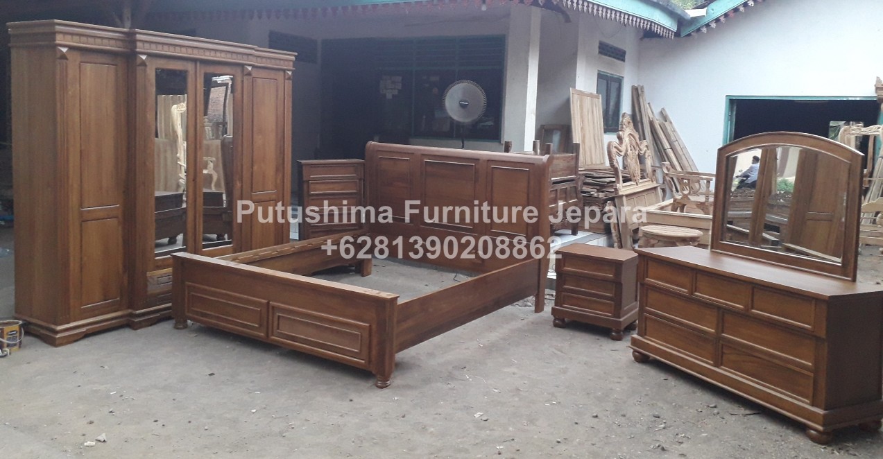 Jual Kamar Set Jati | Putushima Furniture Jepara